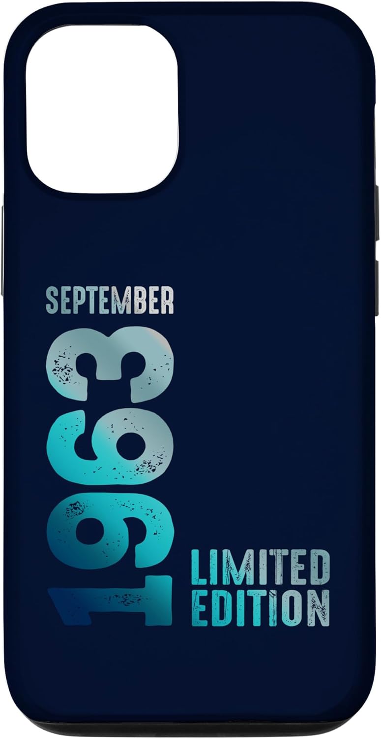 Amazon.com: iPhone 14 Pro September 1963 Year 1963 Birthday Limited ...