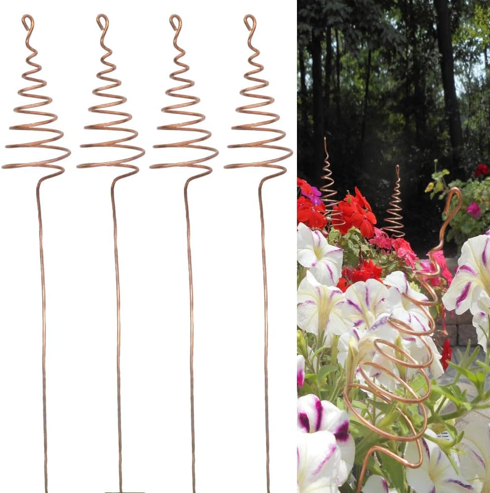 Amazon.com : Electroculture Copper Gardening Antenna 4 Pack ...