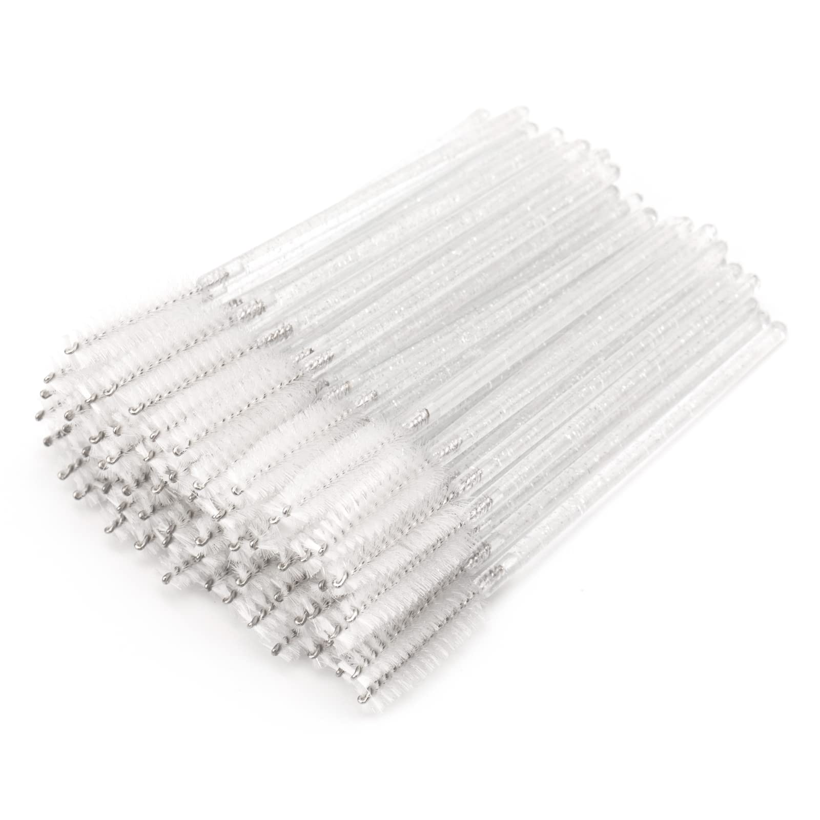 Amazon.com: G2PLUS 100PCS Crystal Mascara Wands, White Eyelash Mascara ...