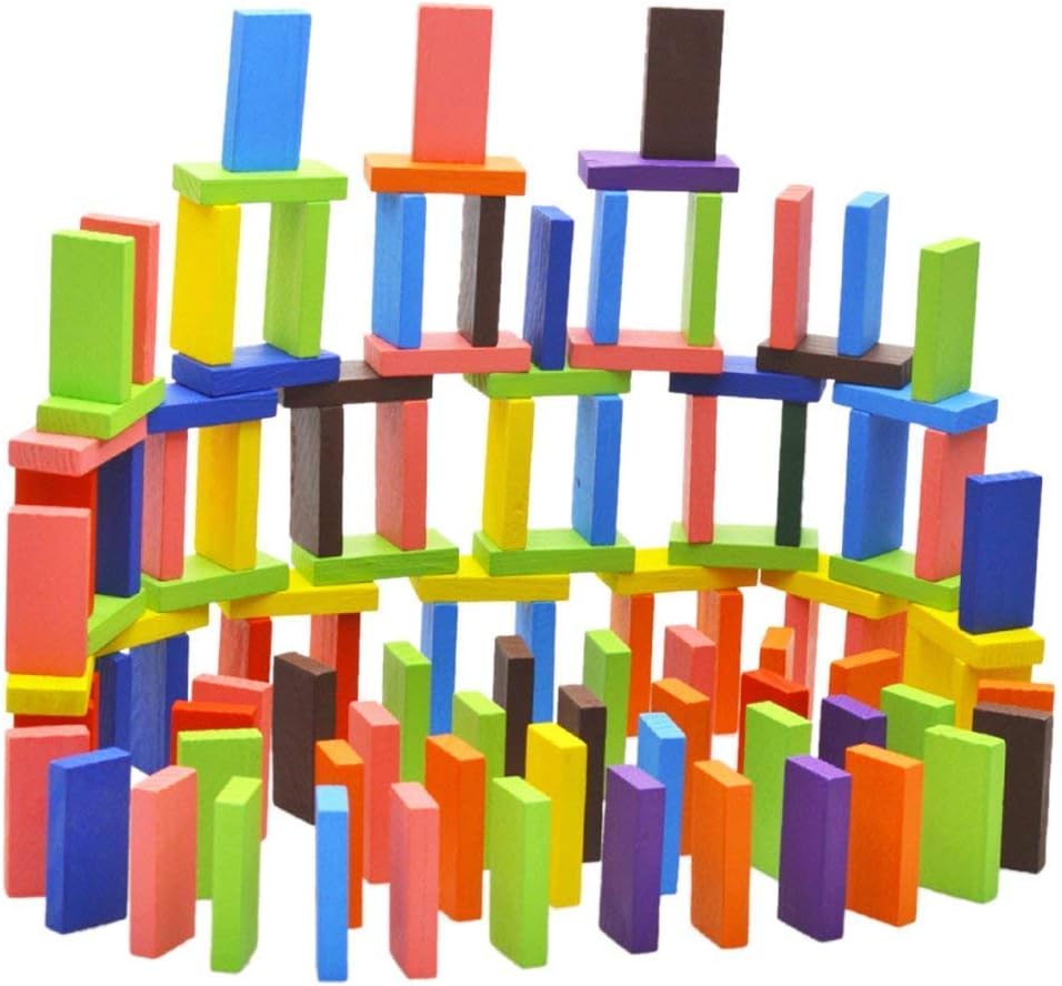 Classipro Wooden Domino Blocks (360 Piece): Buy Online at Best Price in ...