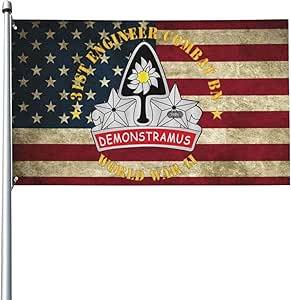 Amazon.com : Combat Engineer Garden Flag 3x5 Ft Decor Outdoor Banner ...
