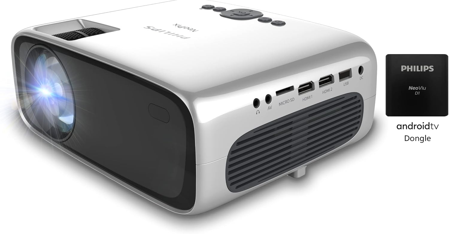 Philips NeoPix Ultra One+, proiettore True Full HD con Dongle TV ...