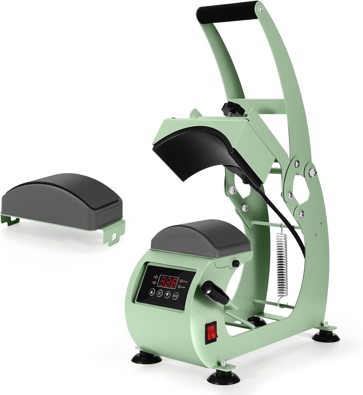 Amazon.com: Portable Hat Press Machine, Digital Control, 2 Platens ...