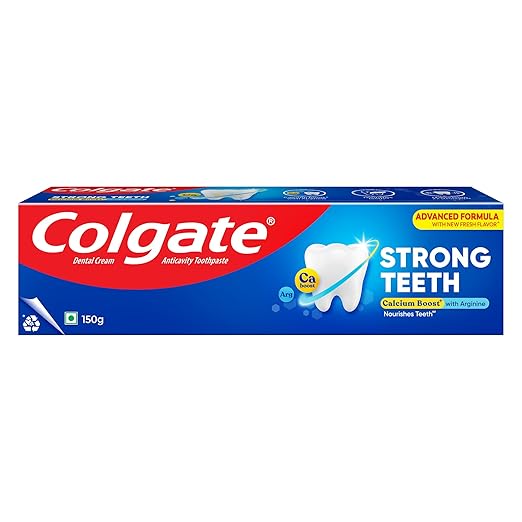 Buy Colgate Strong Teeth Toothpaste with Amino Shakti - India's No.1 ...