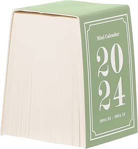Amazon.com : 2024 Calendar Tear Off Page Calendar Countdown Desk ...