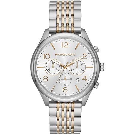 Michael Kors Herrenuhr LEXINGTON, 45mm Gehäusegröße, Quartz Chronograph ...
