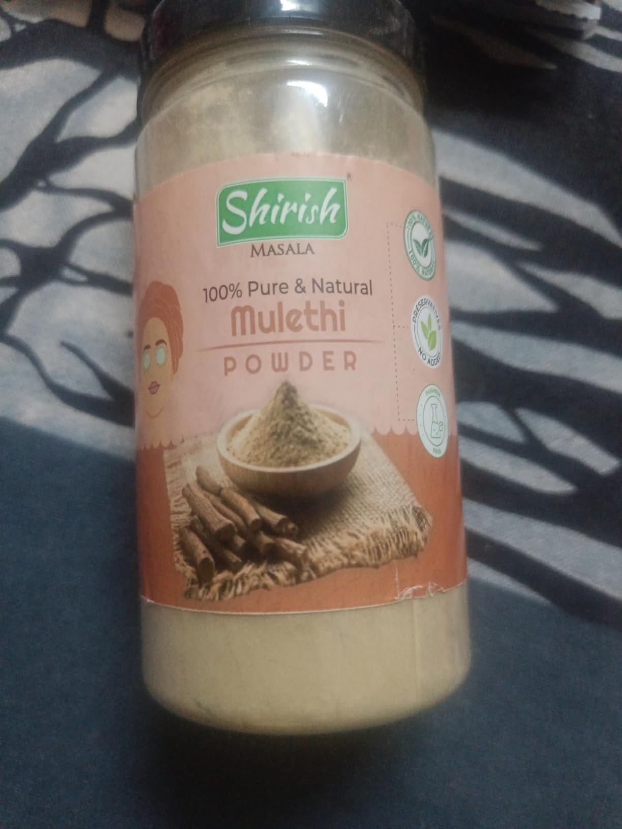 Shirish Masala Mulethi Powder 100 Gram Jar Pack,licorice powder ...