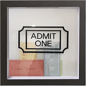 manting Adventure Archive Box Frame | Ticket Box With Slot ...
