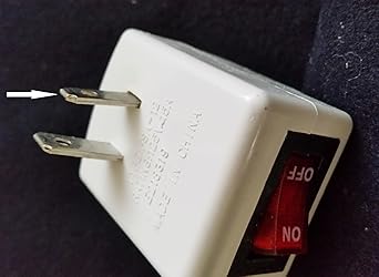 Amazon.com: BindmMaster 2 Prong Single Port Power Adapter with Red ...