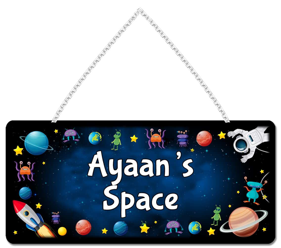 Buy FurnishFantasy Space Theme Personalized Gift for Kids on Birthday ...