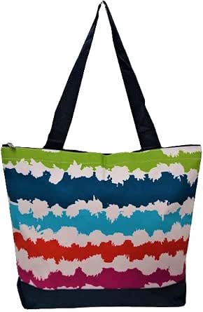 Amazon.com | NGIL Canvas Tote Bag with Matching Coin Purse (Summer Wave ...