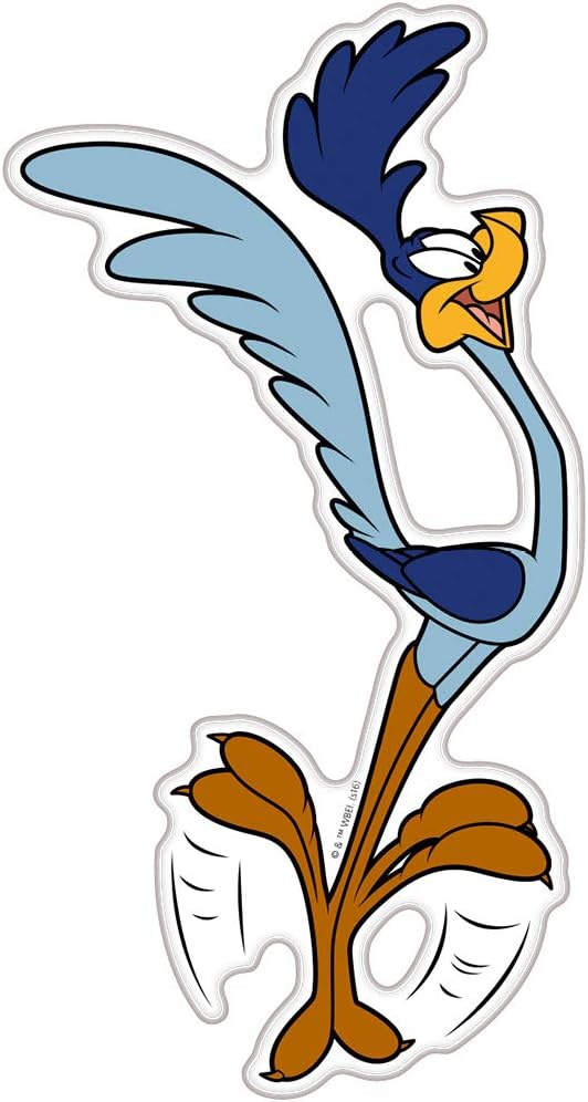 Amazon.com: Plymouth Road Runner with Helmet Decal Sticker - Peel N ...