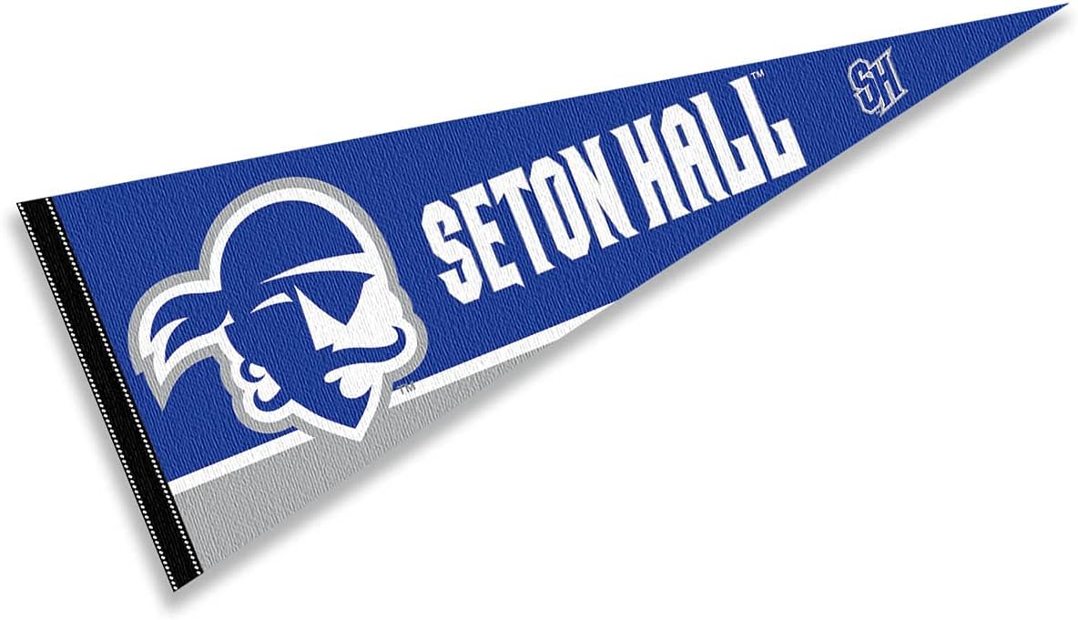 Amazon.com : College Flags & Banners Co. Seton Hall Pirates Pennant ...