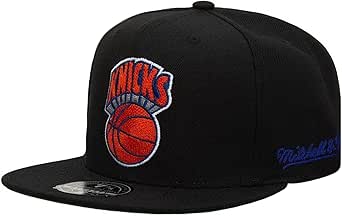 Amazon.com: Mitchell & Ness New York Knicks Chain Stitch Fitted Size 7 ...