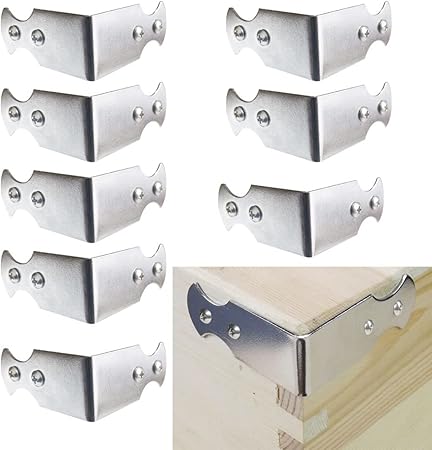Amazon.com: 8 Pcs Metal Corner Protector for Furniture, Decorative ...