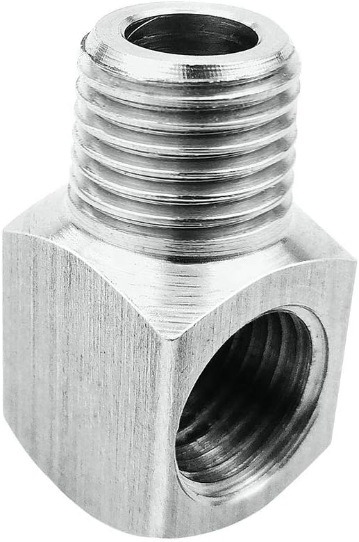 Amazon.com: Beduan Stainless Steel Cast Pipe Fittings 90 Degree Barstock Street Elbow 1/4" NPT ...