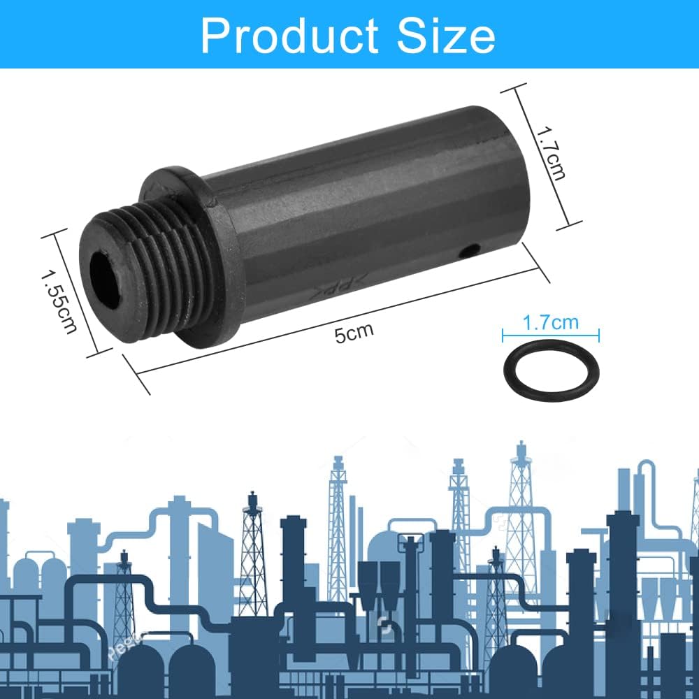 WUHEECOME 6 Pcs Air Compressor Breather Rod 15.5mm Plastic Breathing ...