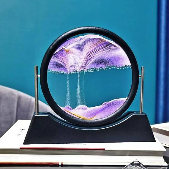 Amazon.com: Oneshow Moving Sand Art Picture Flowing Sand Painting 3D ...