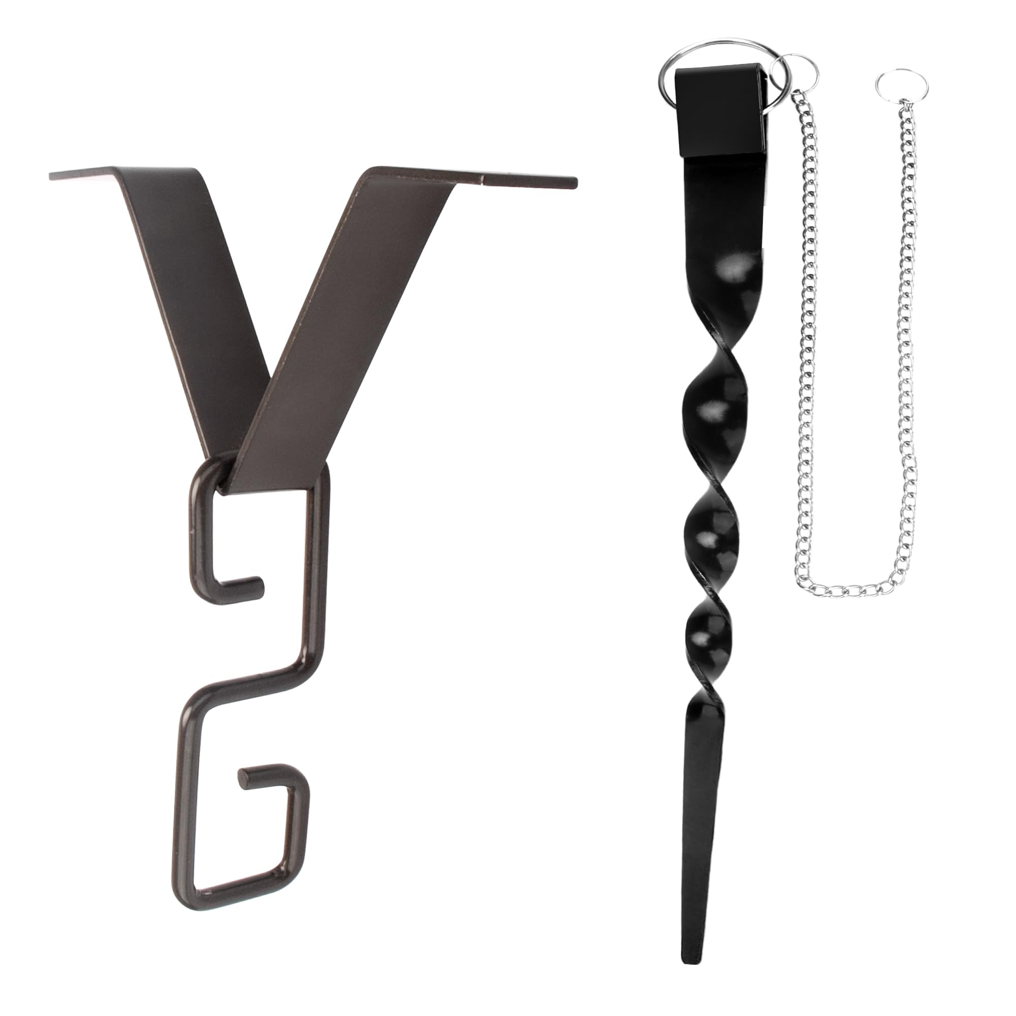 Snapklik.com : Rain Chains Clip And Ground Anchor Kit