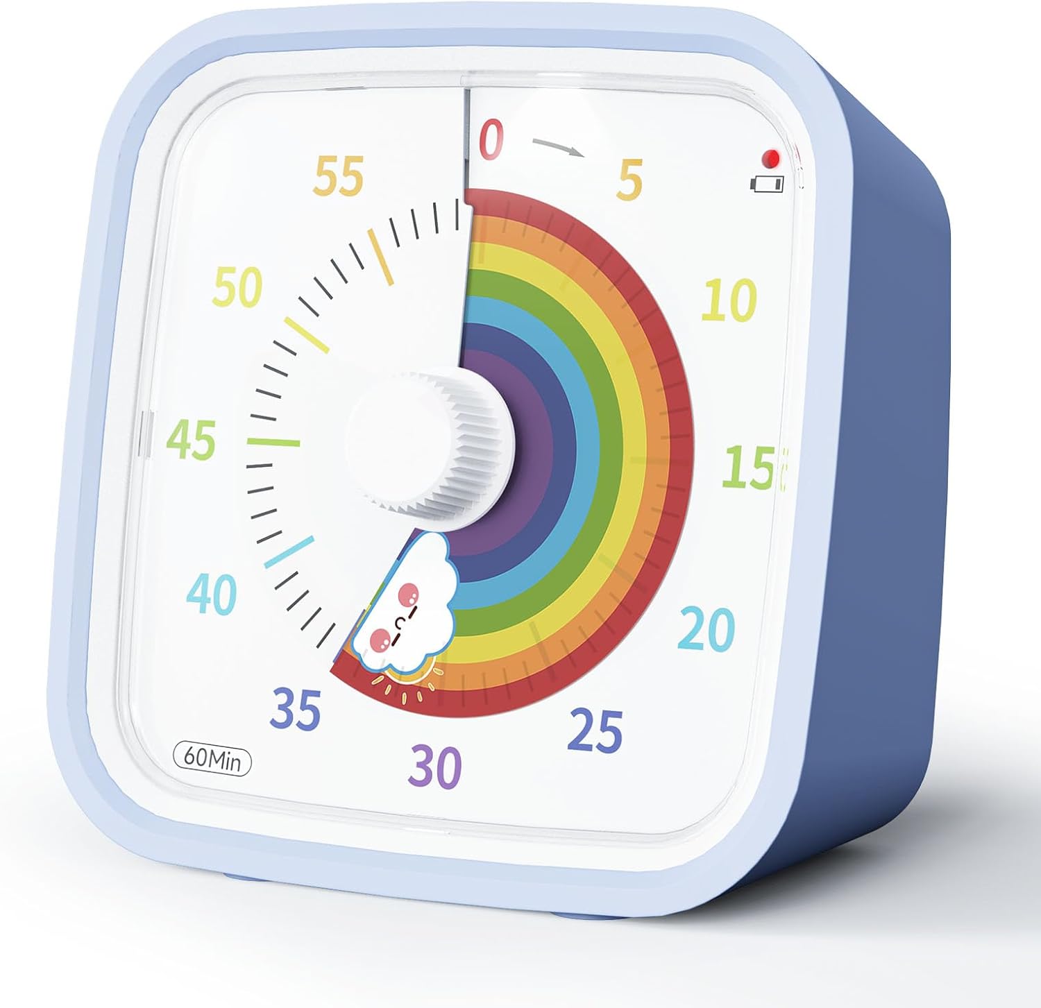 Yunbaoit Visual Timer With Protective Case Rainbow Disk 60