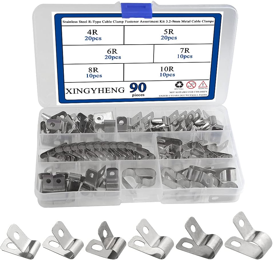1/8" Vinyl Coated Clamps - (pack of 50) - Amazon.com