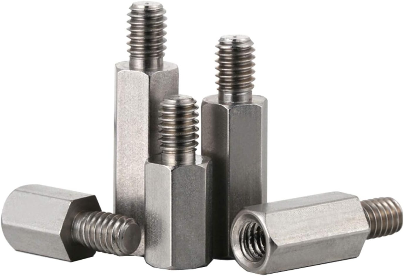 M6/M8/M10 304 Stainless Steel Hex Carbon Female Standoff Pillar Stud ...