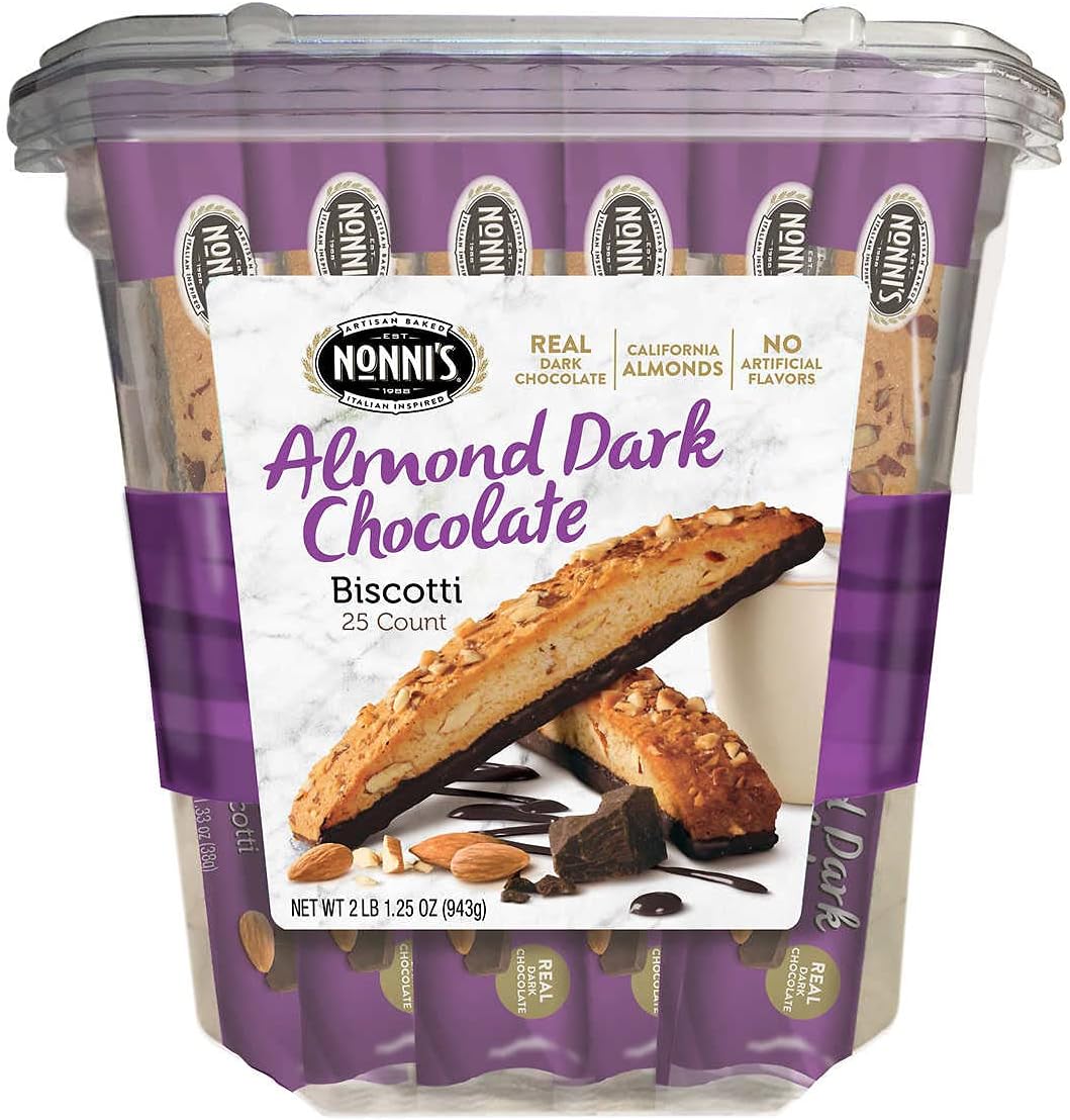 Amazon.com: Nonni's Biscotti Variety Pack Of 4 - (Cioccolati Limone ...