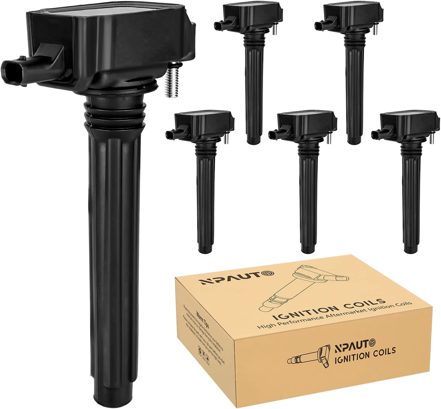 Amazon.com: Set of 6 Ignition Coils Fits for 3.6 V6 2011 2012 2013 2014 ...