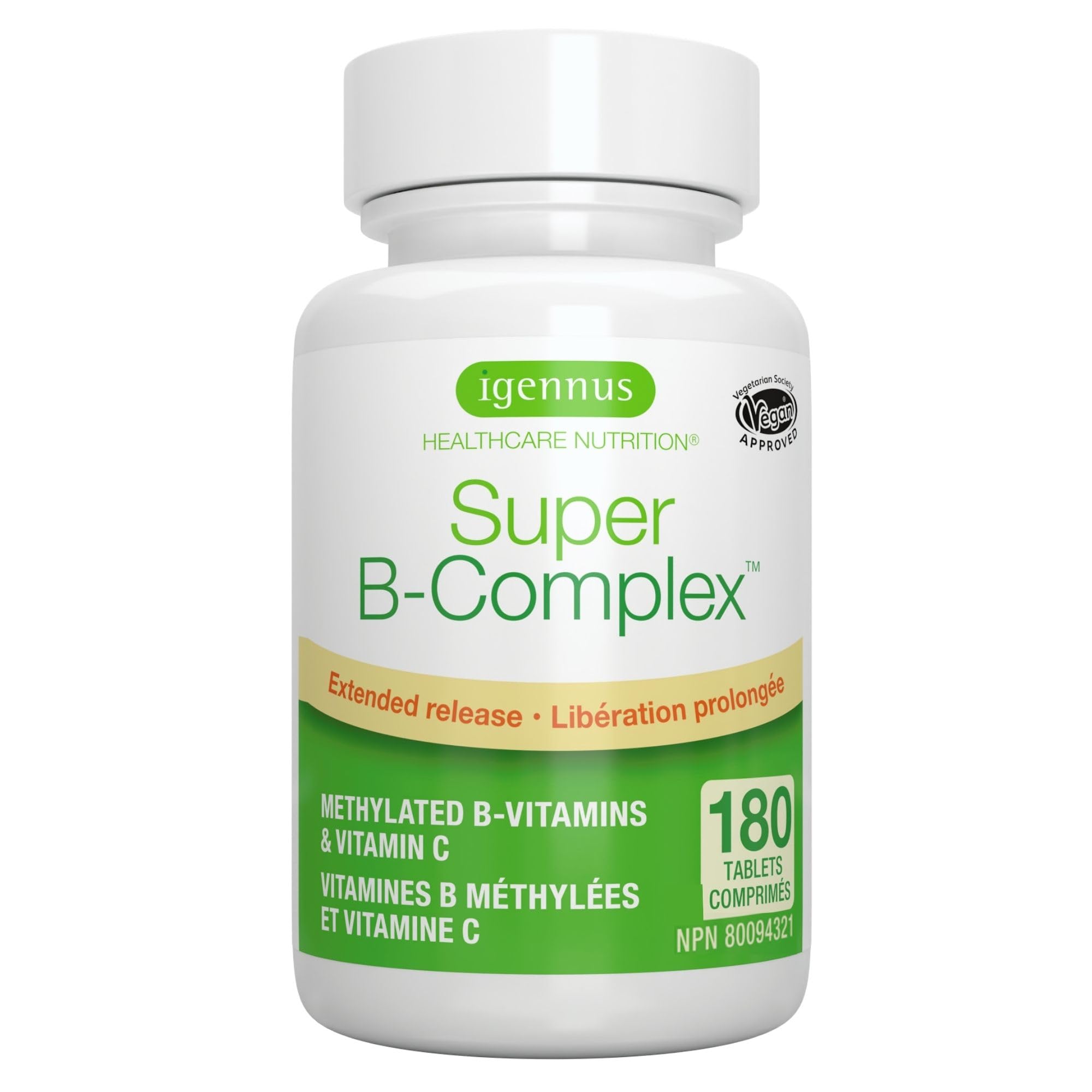 Super B-Complex - Advanced & Sustained Release Methylated B Vitamins ...