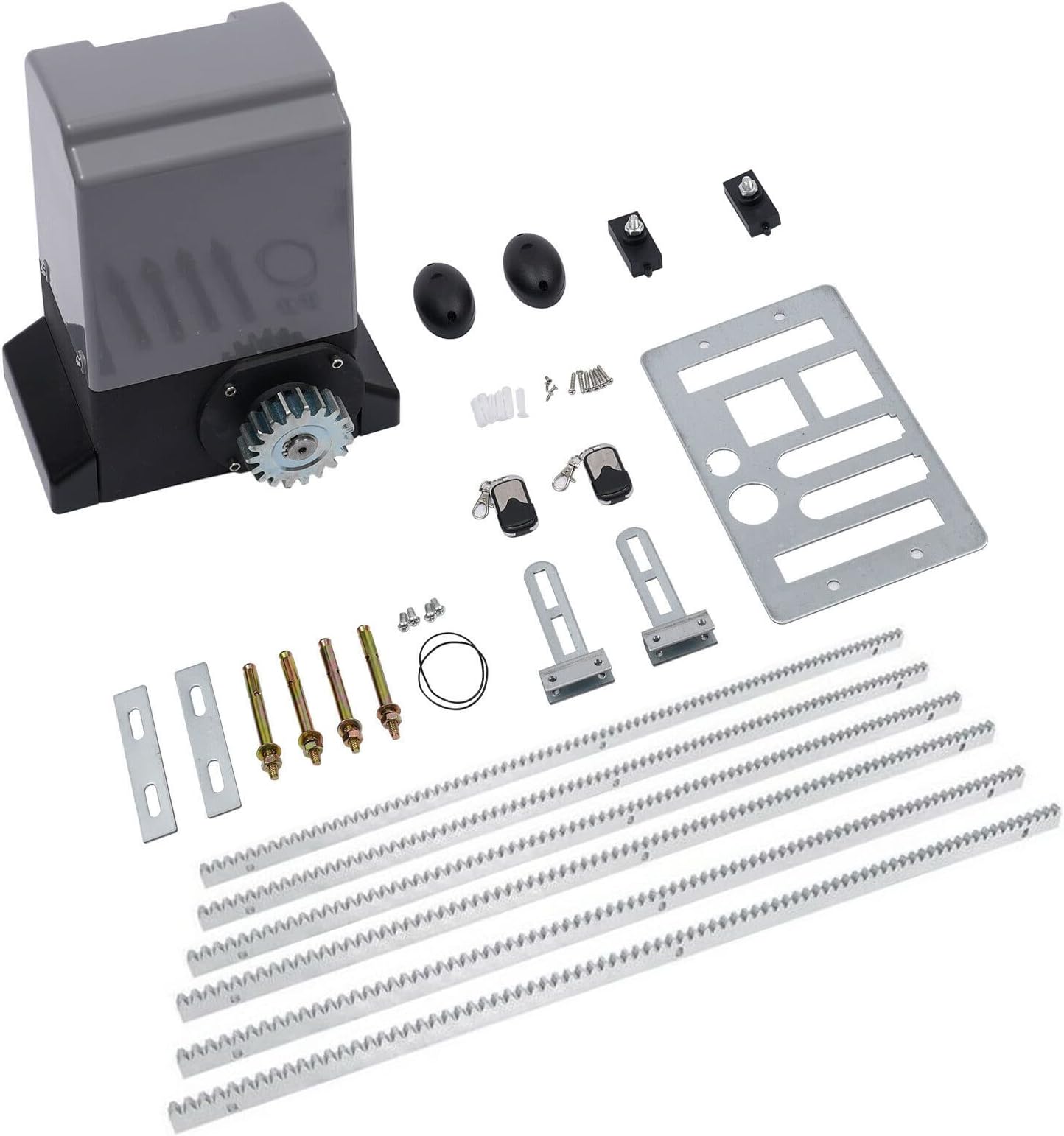 Amazon.com: Automatic Sliding Gate Openers with 2 Remote Controls and 6 ...