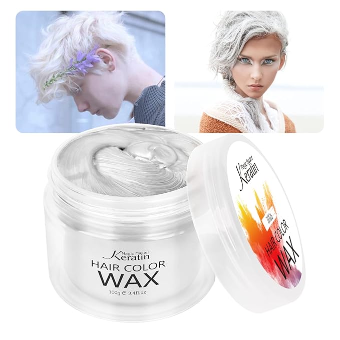 Amazon.com : Magic Master Keratin Hair Styling Wax, 3.4 Fl Oz ...