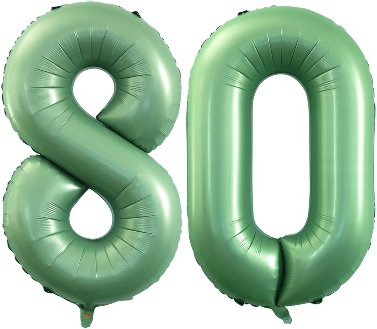 Amazon.com: GOER Number 80 Balloons for 80th Birthday Party Decorations ...