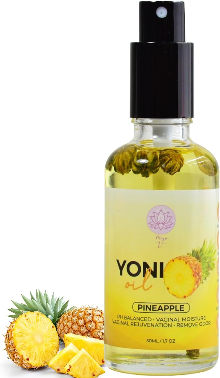 Amazon.com: Magic V Steam V Yoni Oil Spray Organic Feminine Oil Vaginal ...