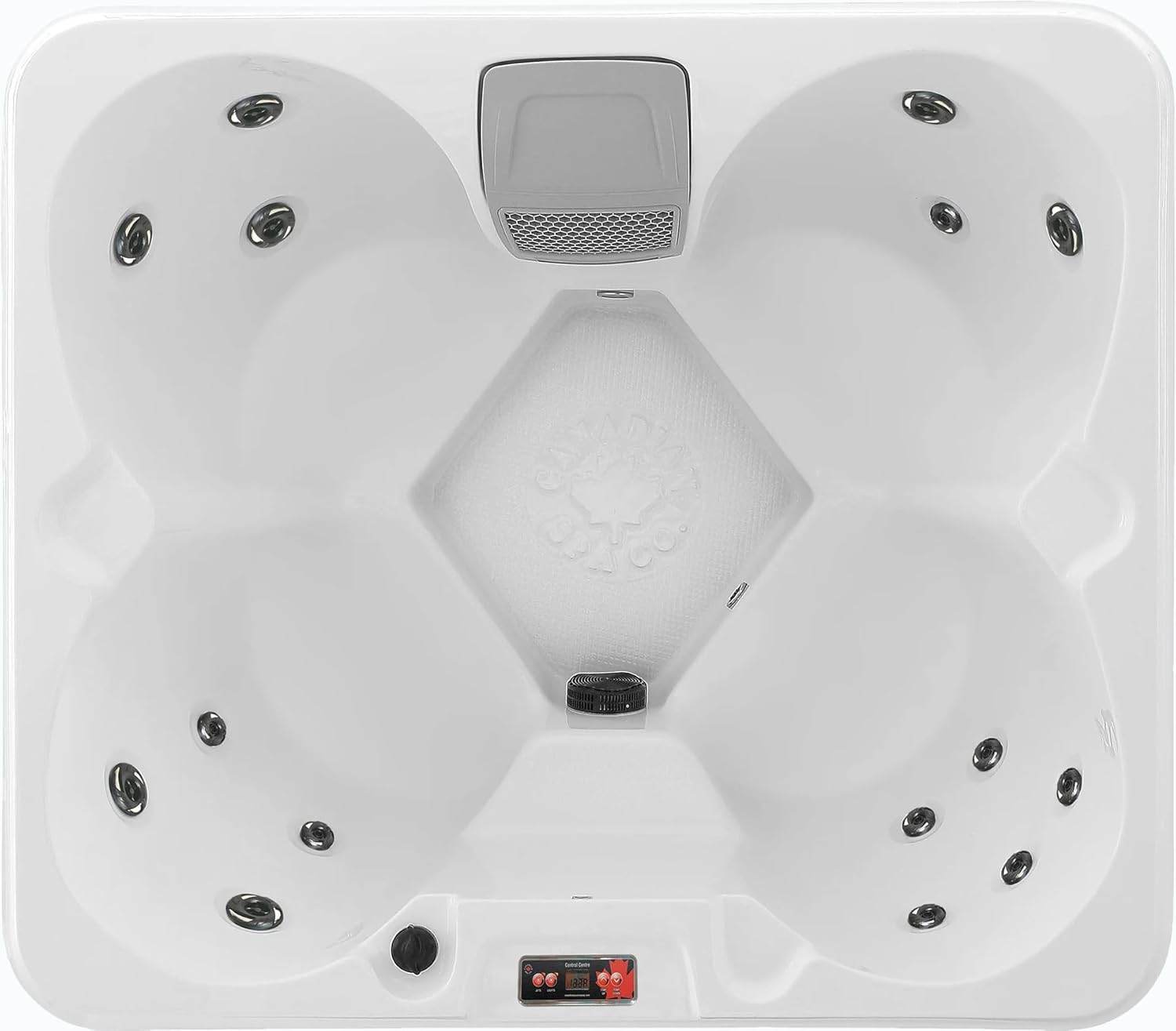 Amazon.com : Generic Canadian Spa Company KH-10099 Gander 4-Person 15 ...