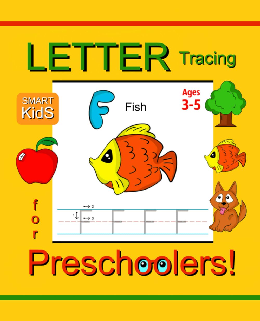 Letter Tracing for Preschoolers: ABC Tracing Book, Letter Tracing ...