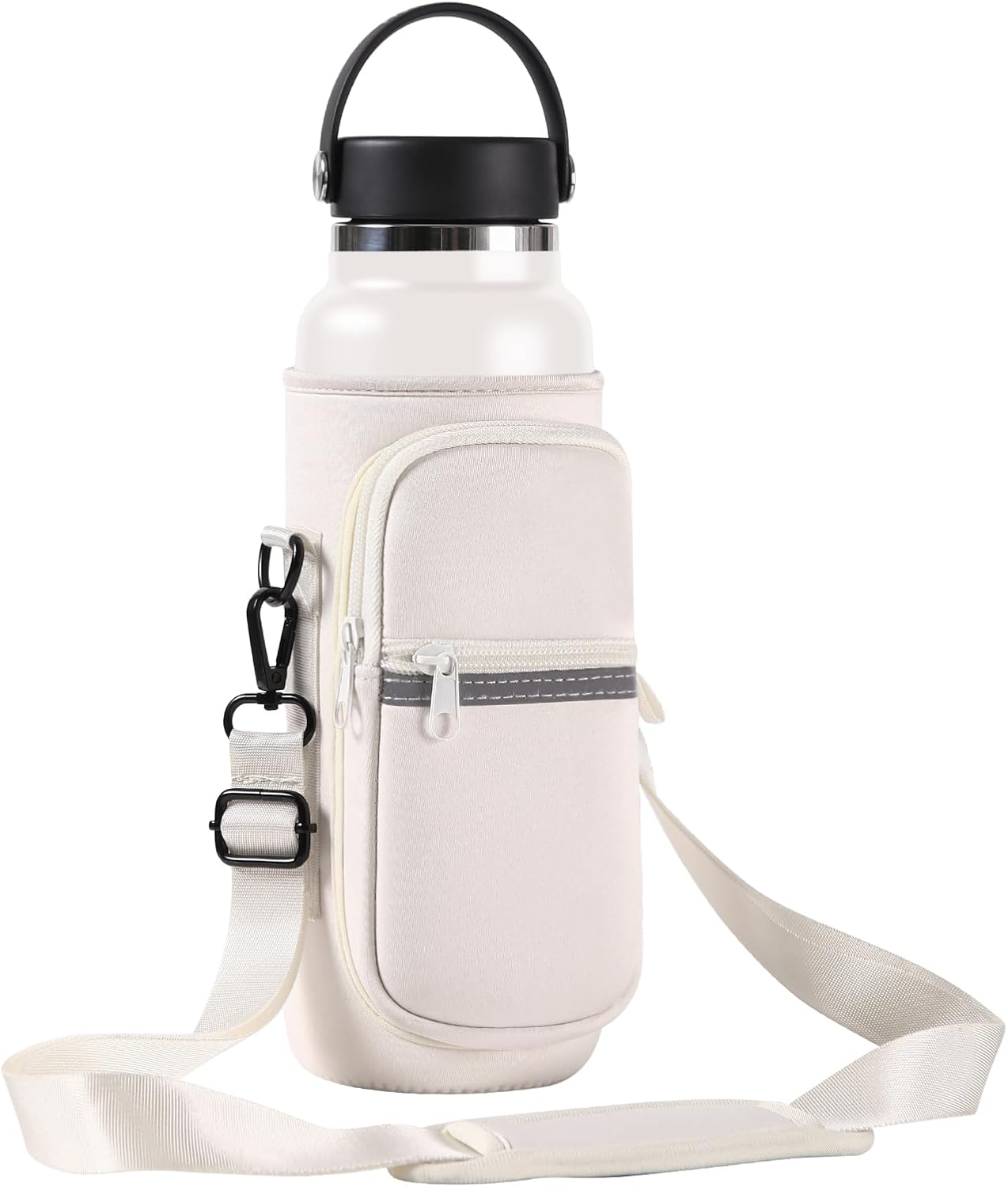 Amazon.com: fruui Water Bottle Holder with Strap for Hydro Flask Wide ...