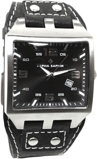 Alpha Saphir Herrenuhr 319A : Amazon.de: Uhren