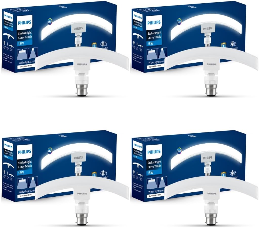Buy PHILIPS 18W B22 LED Cool White Tubelight, Pack of 5 Online at Low ...
