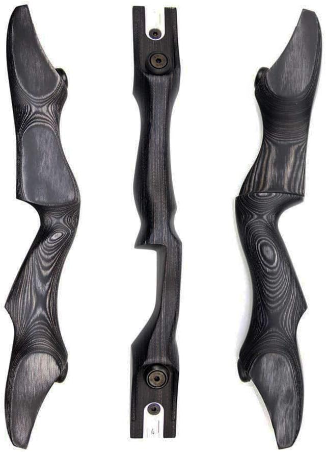 Amazon.com : 17" LF Recurve Bow Riser ILF Device Wooden Bow Handle ...