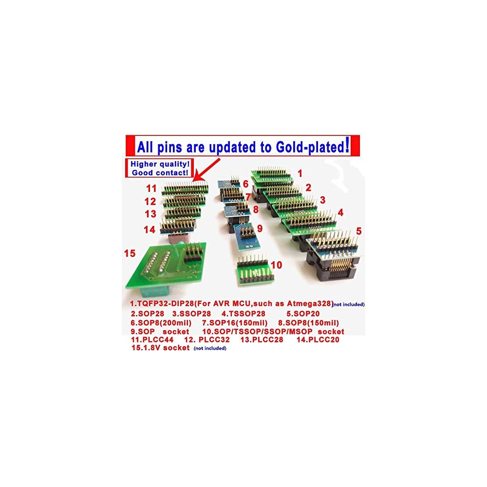 Xgecu TL866II Plus Programmer with Adapter Socket Nepal | Ubuy