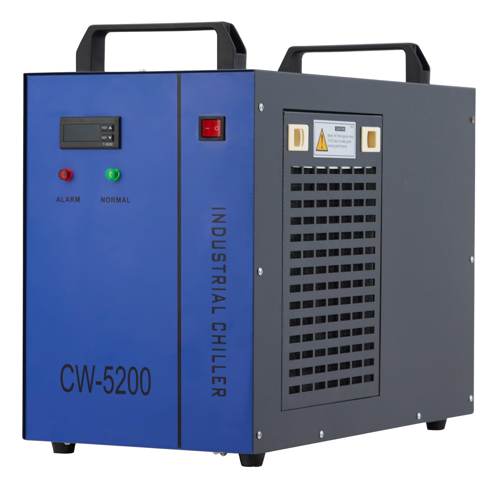 Amazon.com: Industrial Water Chiller CW-5200 7L 0.9HP 3.4gpm Water ...