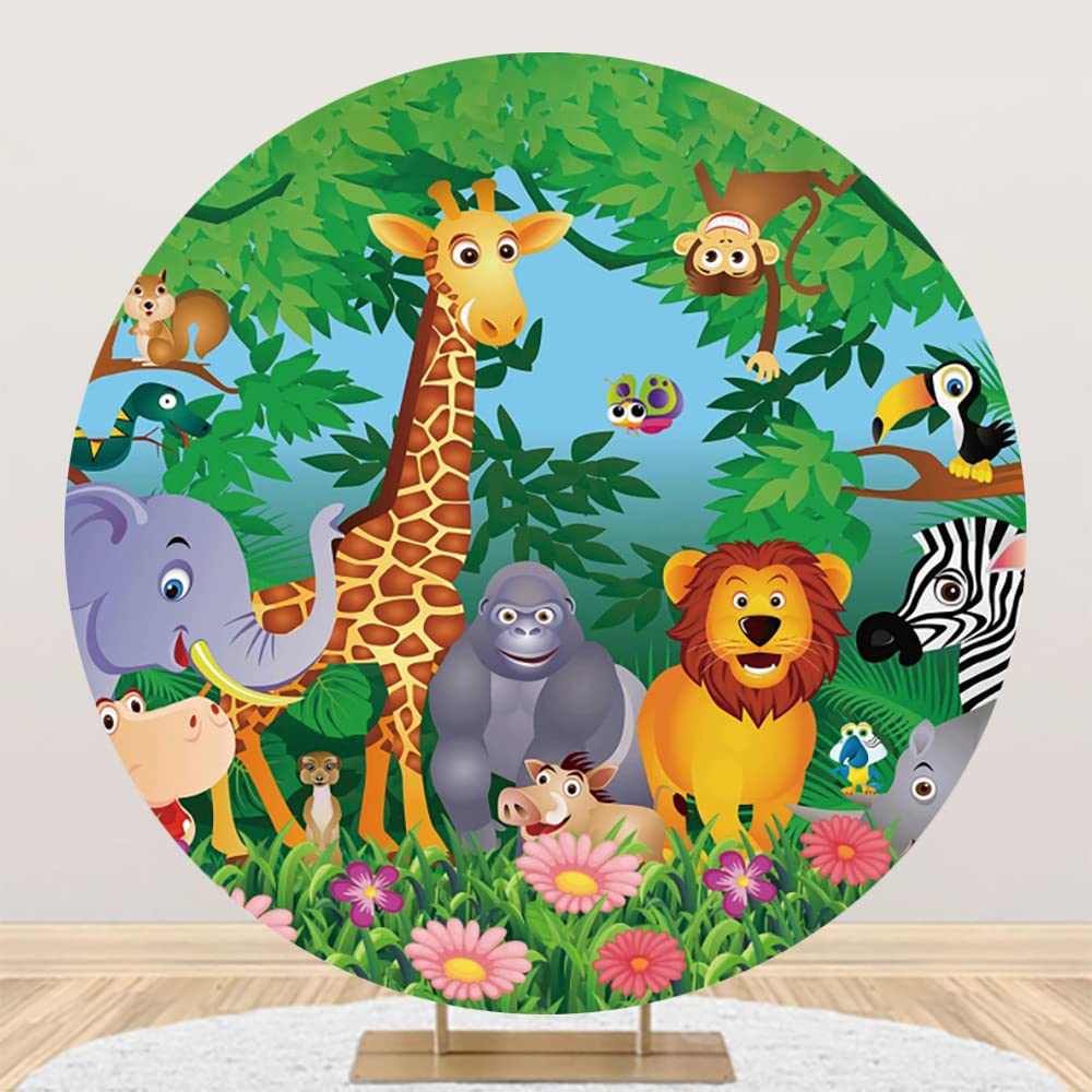Cartoon Jungle Bomen