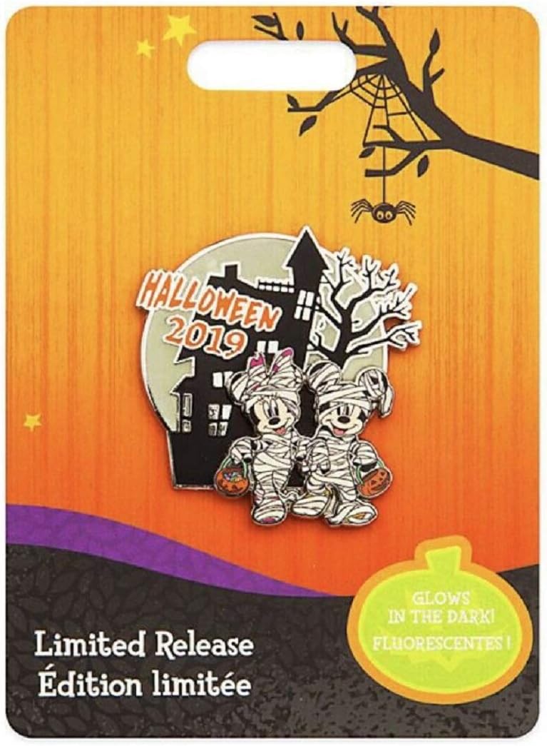 Amazon.com: Mickey & Minnie Mouse Halloween Mummy 2019 pin Glow in the ...