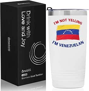Amazon.com: Onebttl Regalos venezolanos con bandera de Venezuela ...