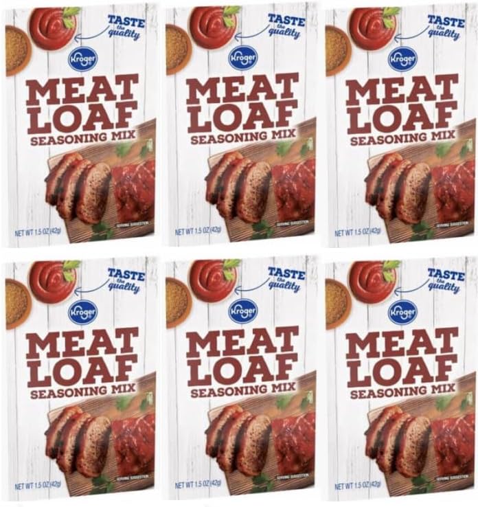 Amazon.com : Pack Of 6 Meat Loaf Seasoning Mix 1.5 oz : Grocery ...