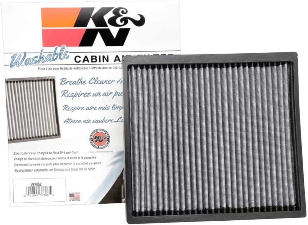 Amazon.com: K&N Premium Cabin Air Filter: High Performance, Washable ...