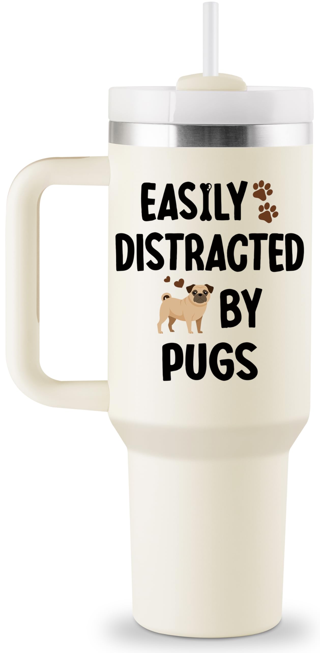 Amazon.com | ROSTANTEN Pug Gifts for Pug Lovers - Pug Gifts for Women ...