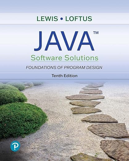 Amazon.com: Java Software Solutions, Foundations of Program Design eBook : Lewis, John, Loftus ...