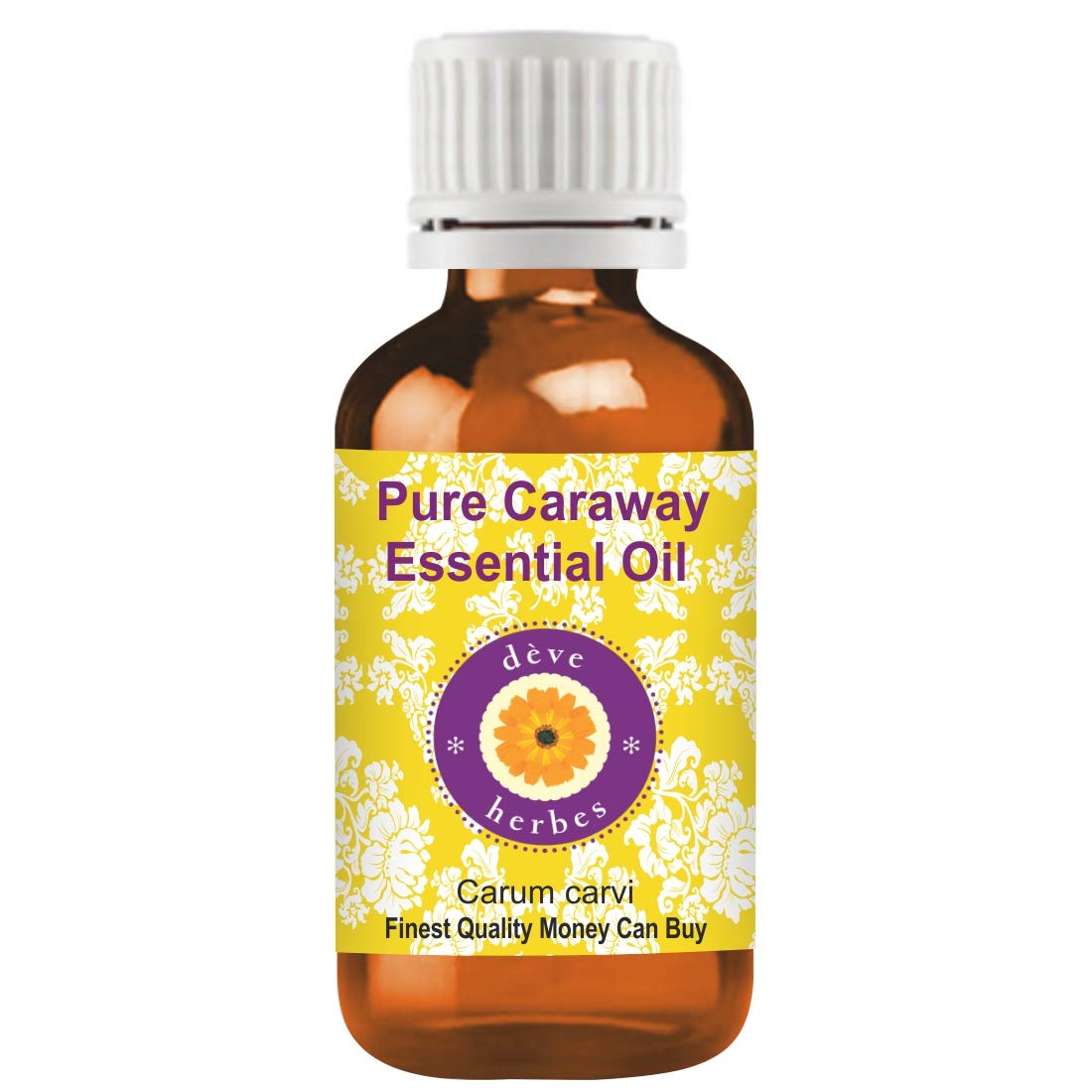 Buy Deve Herbes Caraway Essential Oil (Carum carvi) Pure | Non-Sticky ...