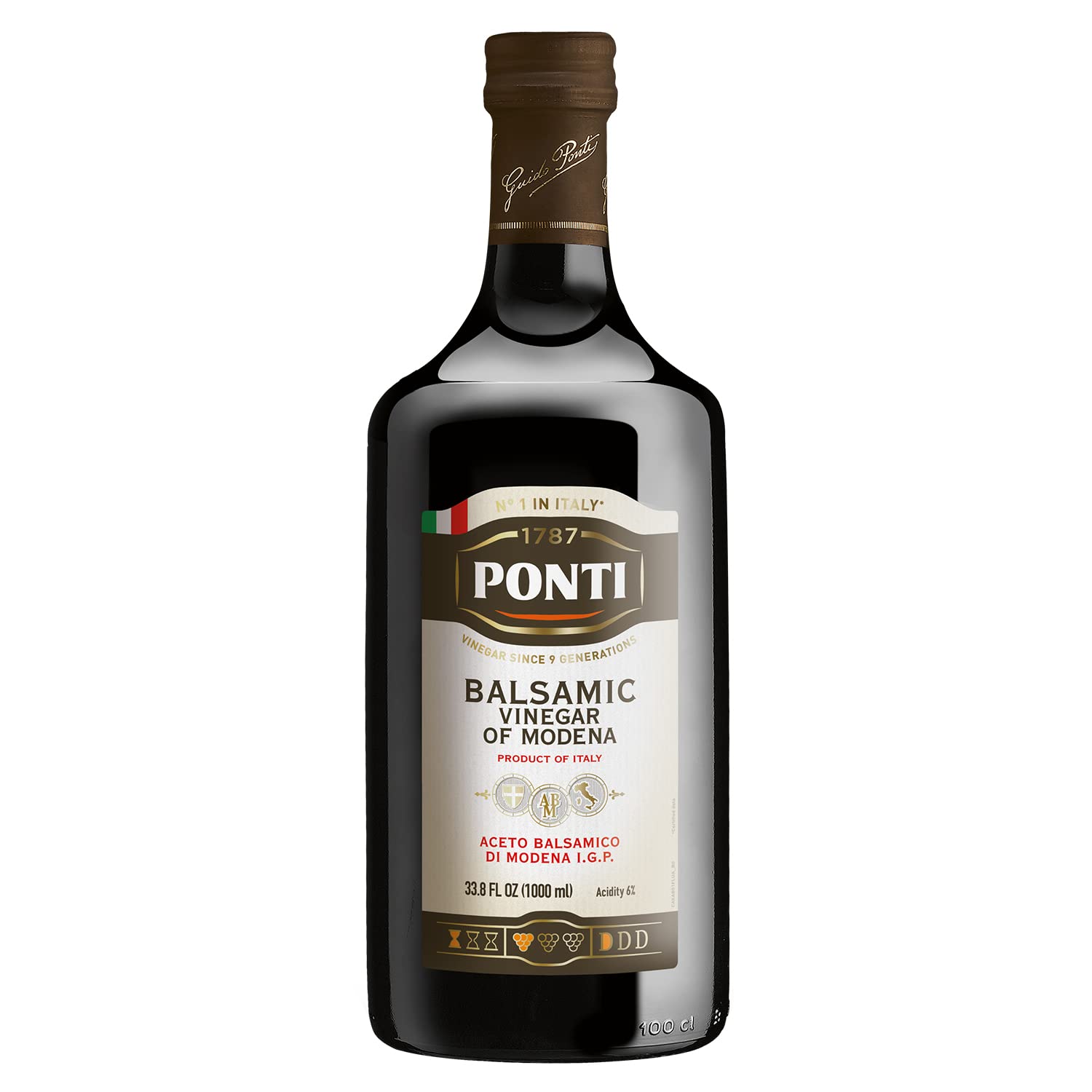 Amazon.com : 1787 PONTI Balsamic Vinegar of Modena - Excellent Addition ...